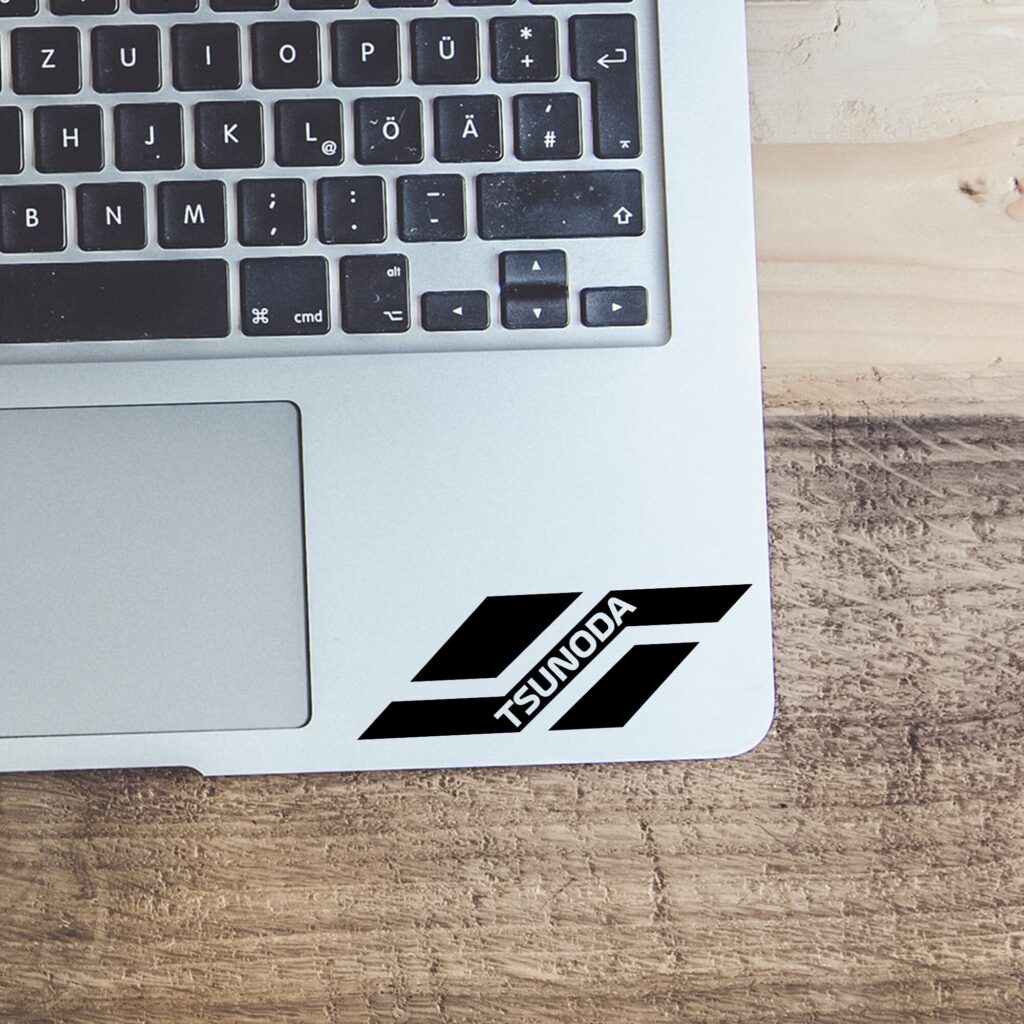 Racing driver Yuki Tsunoda #22 fan verison logo - Vinyl Decal Sticker ...