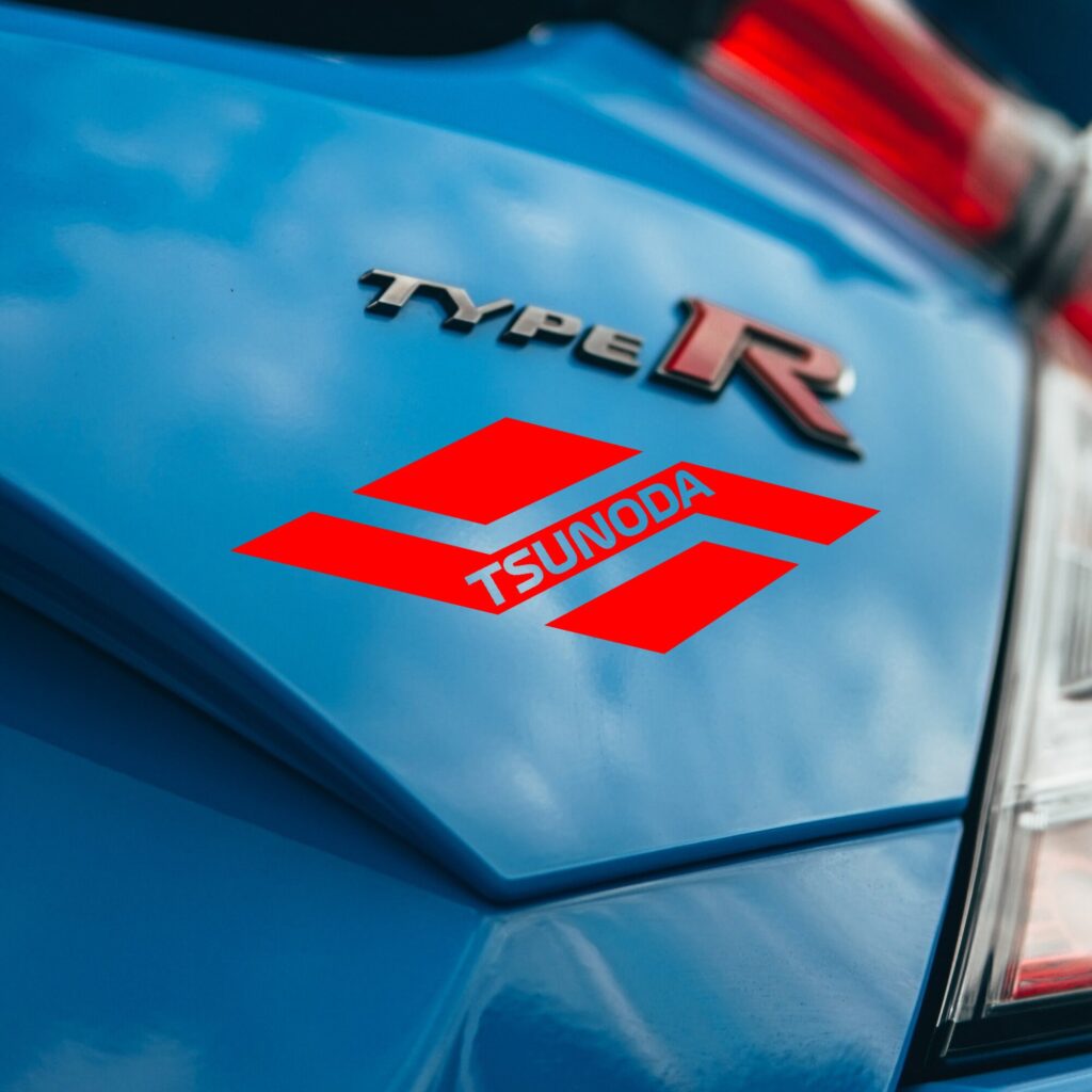 Racing driver Yuki Tsunoda #22 fan verison logo - Vinyl Decal Sticker ...