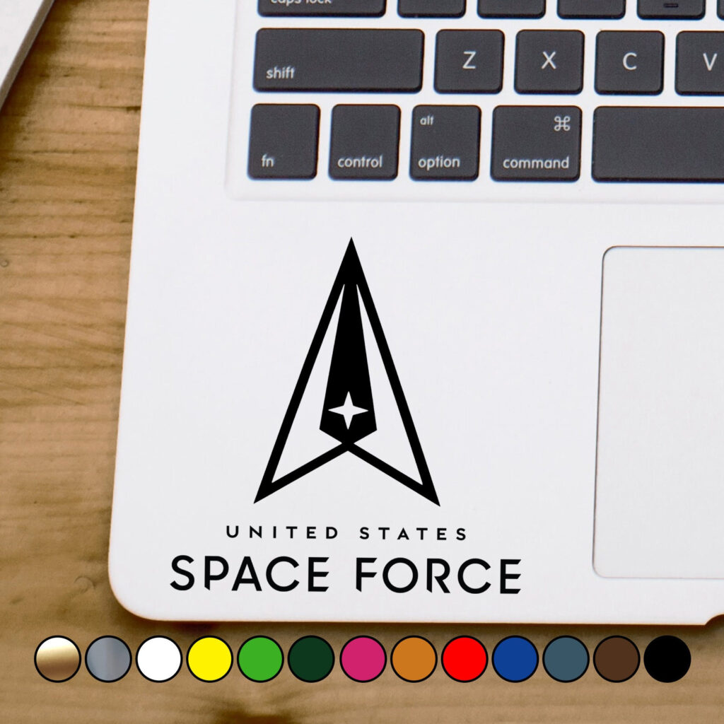 Military US SPACE FORCE logo sticker - Vinyl Decal Sticker Vinyl Decals ...