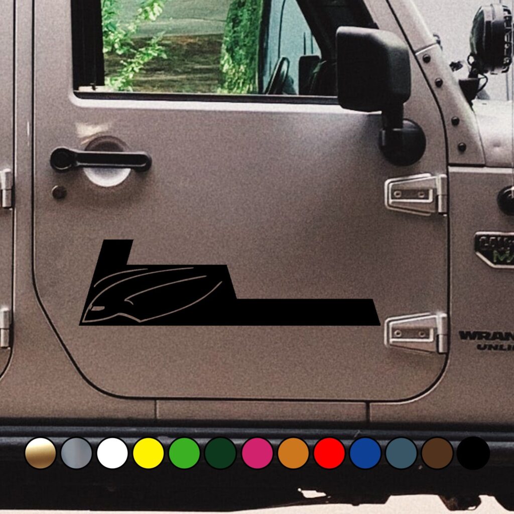 Military New B-21 Raider Bomber logo sticker – Vinyl Decal Sticker ...