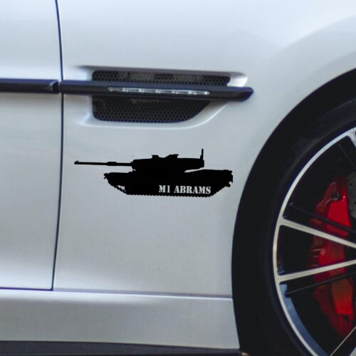 Military M1 ABRAMS Tank logo sticker - Vinyl Decal Sticker Vinyl Decals ...