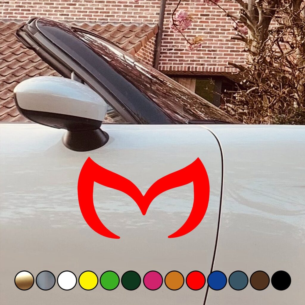 Car Decals Mazda Evil Devil High Quality Logo - Vinyl Decal Sticker ...