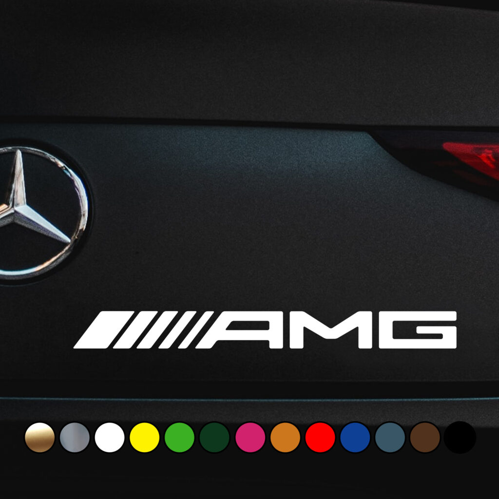 AMG Performance Car Tuning Logo High Quality logo - Vinyl Decal Sticker ...