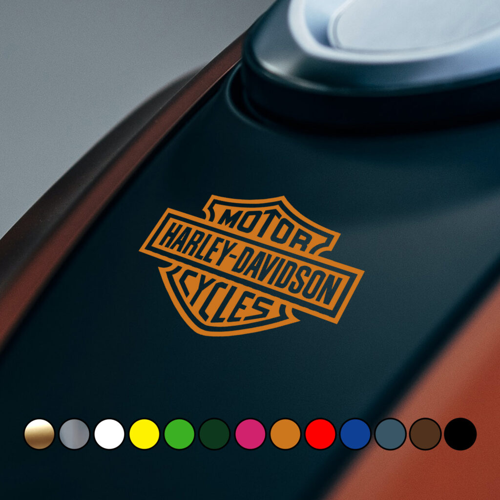 Harley Davidson Motorcycle logo - Vinyl Decal Sticker Vinyl Decals 4u Vinyl Decals 4u