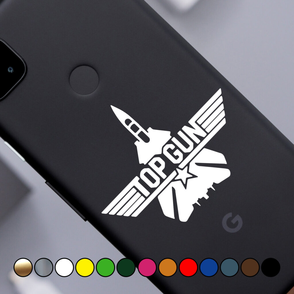 MOVIES Top Gun logo sticker – Vinyl Decal Sticker Vinyl Decals 4u