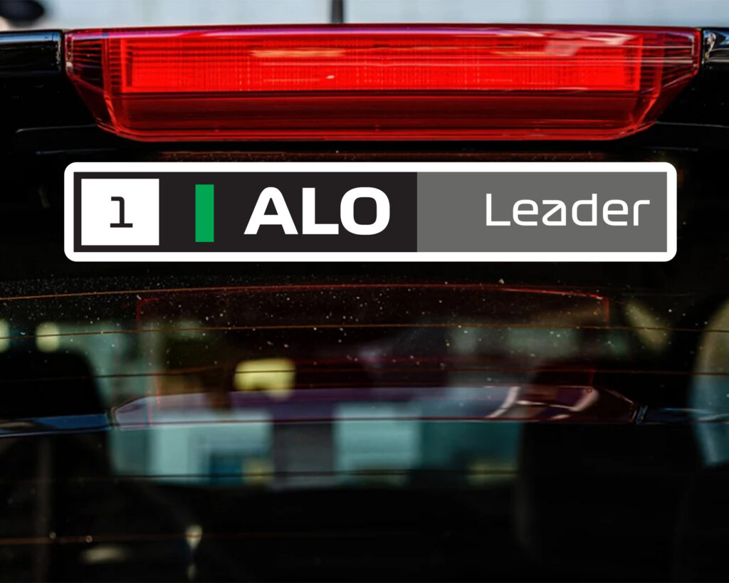 Racing driver Fernando Alonso Leader – Vinyl Decal Sticker Vinyl Decals 4u