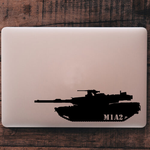 Military M1A2 ABRAMS Tank logo sticker - Vinyl Decal Sticker Vinyl ...