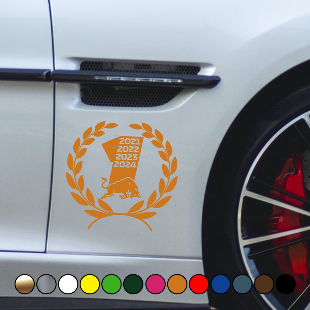 Max Verstappen #1 - 4 times champion fan version 2021 2022 2023 2024 ...