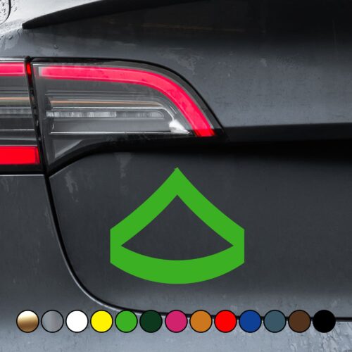 Military US ARMY Rank - Private First Class sticker - Vinyl Decal ...